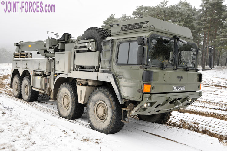 MAN Support Vehicle In UK Service ~ Pt4 | Joint Forces News