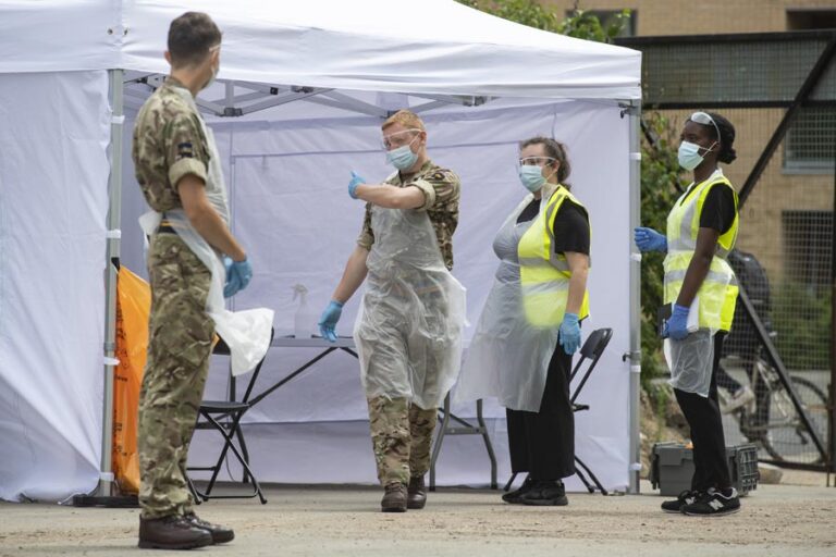Op RESCRIPT ~ Handover to DHSC of Mobile Testing Units | Joint Forces News
