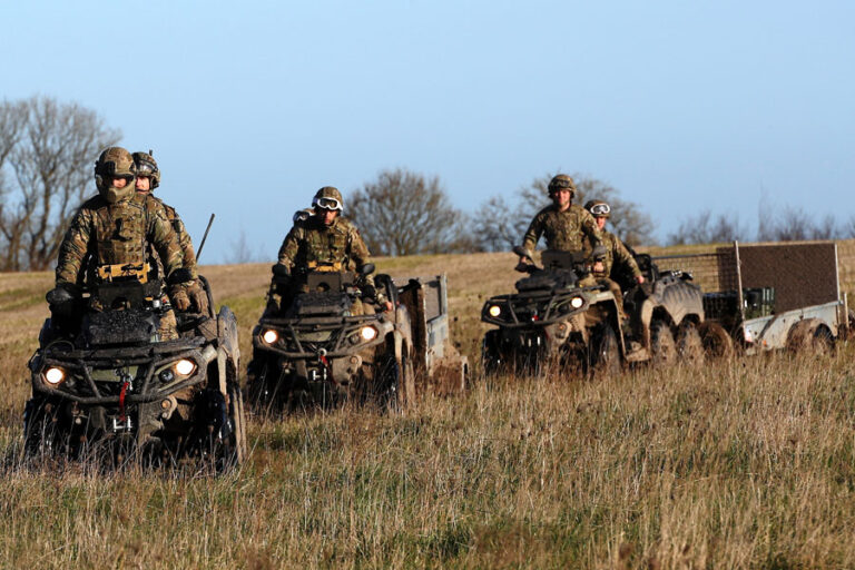 Royal Marines Trial Can-Am 6x6 ATV For Mortars | Joint Forces News