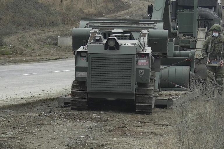 Uran-6 Robot Operationally Deployed in Nagorno-Karabakh | Joint Forces News