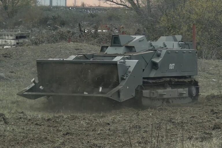 Uran-6 Robot Operationally Deployed in Nagorno-Karabakh | Joint Forces News