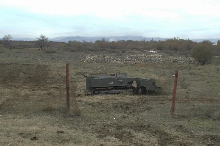 Uran-6 Robot Operationally Deployed in Nagorno-Karabakh | Joint Forces News