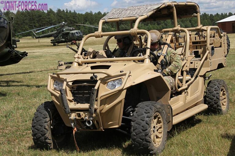 New Royal Marines Polaris MRZR-D4 | Joint Forces News
