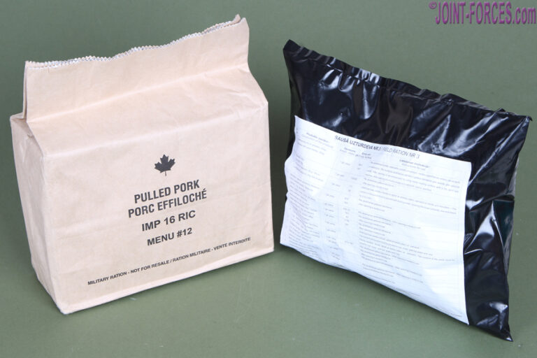 FR65 ~ Canadian 2016 IMP – Individual Meal Packs | Joint Forces News