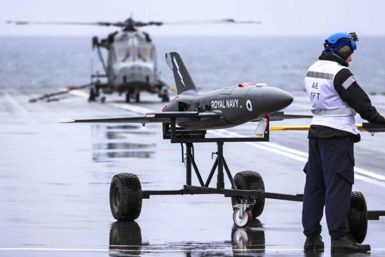 BANSHEE Drones Launched From HMS Prince of Wales | Joint Forces News