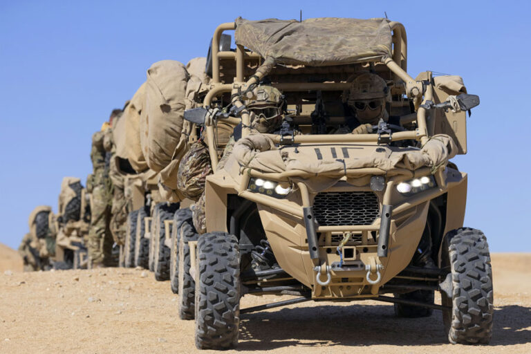 New Royal Marines Polaris MRZR-D4 | Joint Forces News