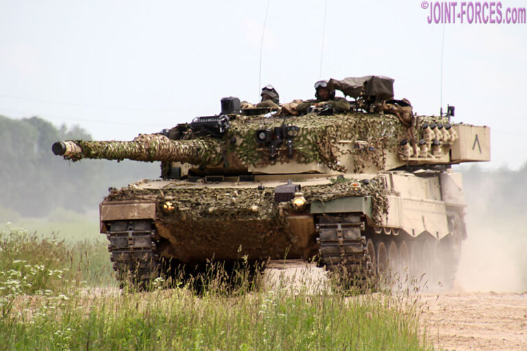Norwegian Leopard 2A4 Live-Fire Drills In Lithuania | Joint Forces News