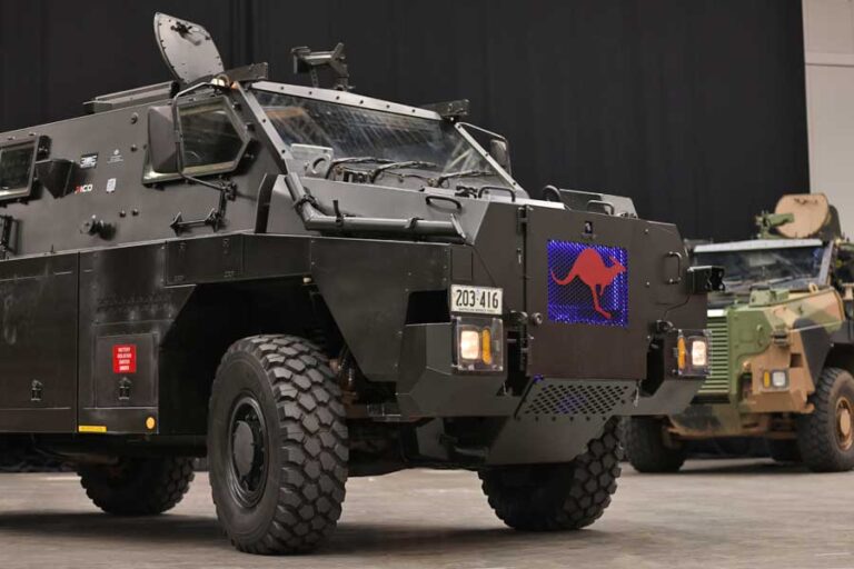 Bushmaster Electric PMV Unveiled At CAS 2022 | Joint Forces News