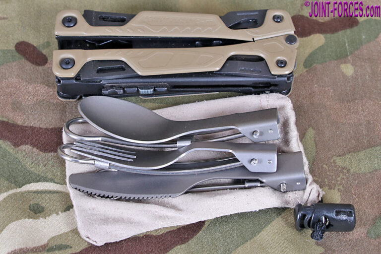 Ussen Folding Titanium Knife Fork and Spoon Revisited | Joint Forces News