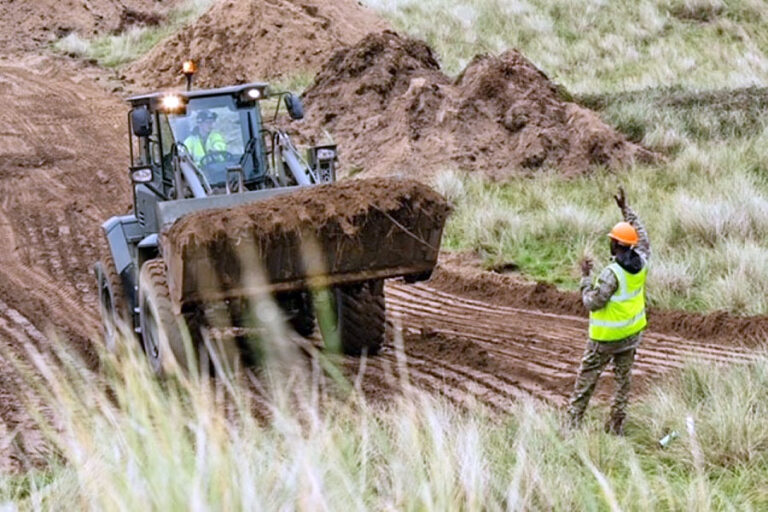 RLC Helps Restore Penhale Sand Dunes | Joint Forces News