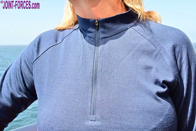 EDZ Women’s Merino Zip-Neck Base Layer Top | Joint Forces News