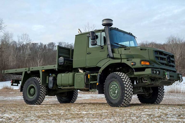 Mercedes-Benz Zetros Trucks for Canada | Joint Forces News