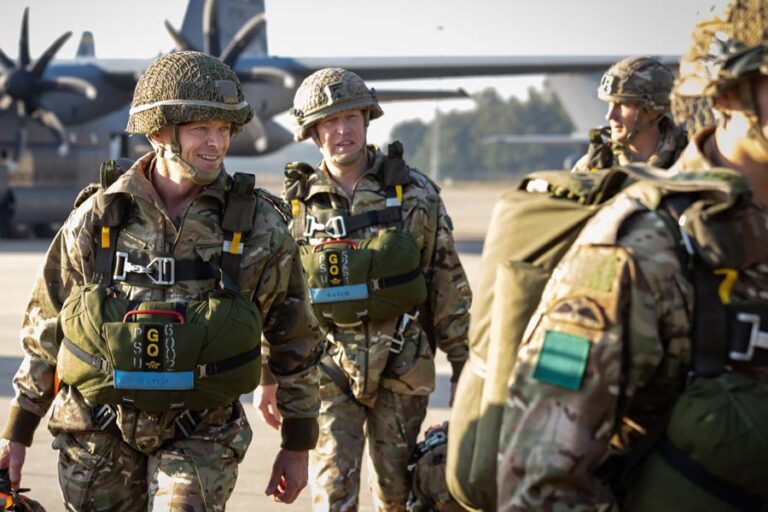 FALCON LEAP ~ NATO Paratroopers at Arnhem | Joint Forces News