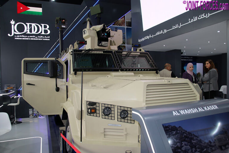 JODDB Unveils Al-Wahsh Al-Kaser at IDEX 2025 | Joint Forces News